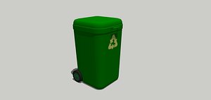 Contenedor De Basura SketchUp Modelos para Descargar | TurboSquid