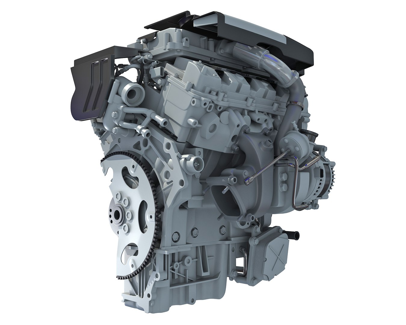 3D Sectioned V6 Engine Animation - TurboSquid 1345306