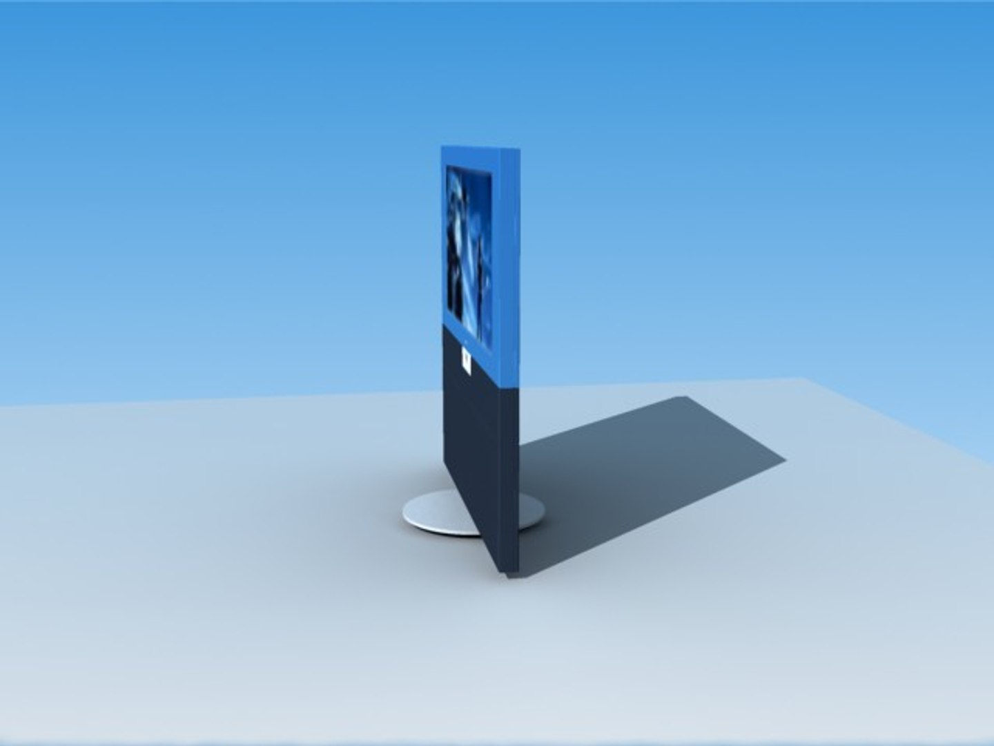 3d model tv plasma video camera