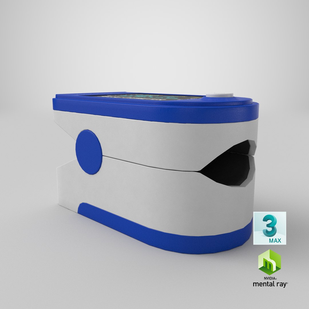 3D Model Pulse Oximeter - TurboSquid 1884899
