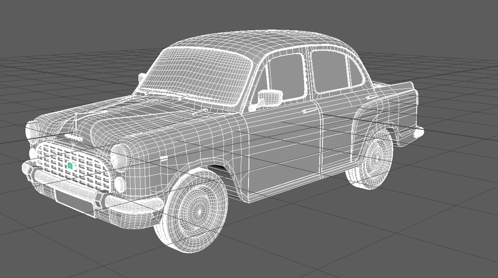 3D Model Hindustan Ambassador Mark Iv - TurboSquid 1428485