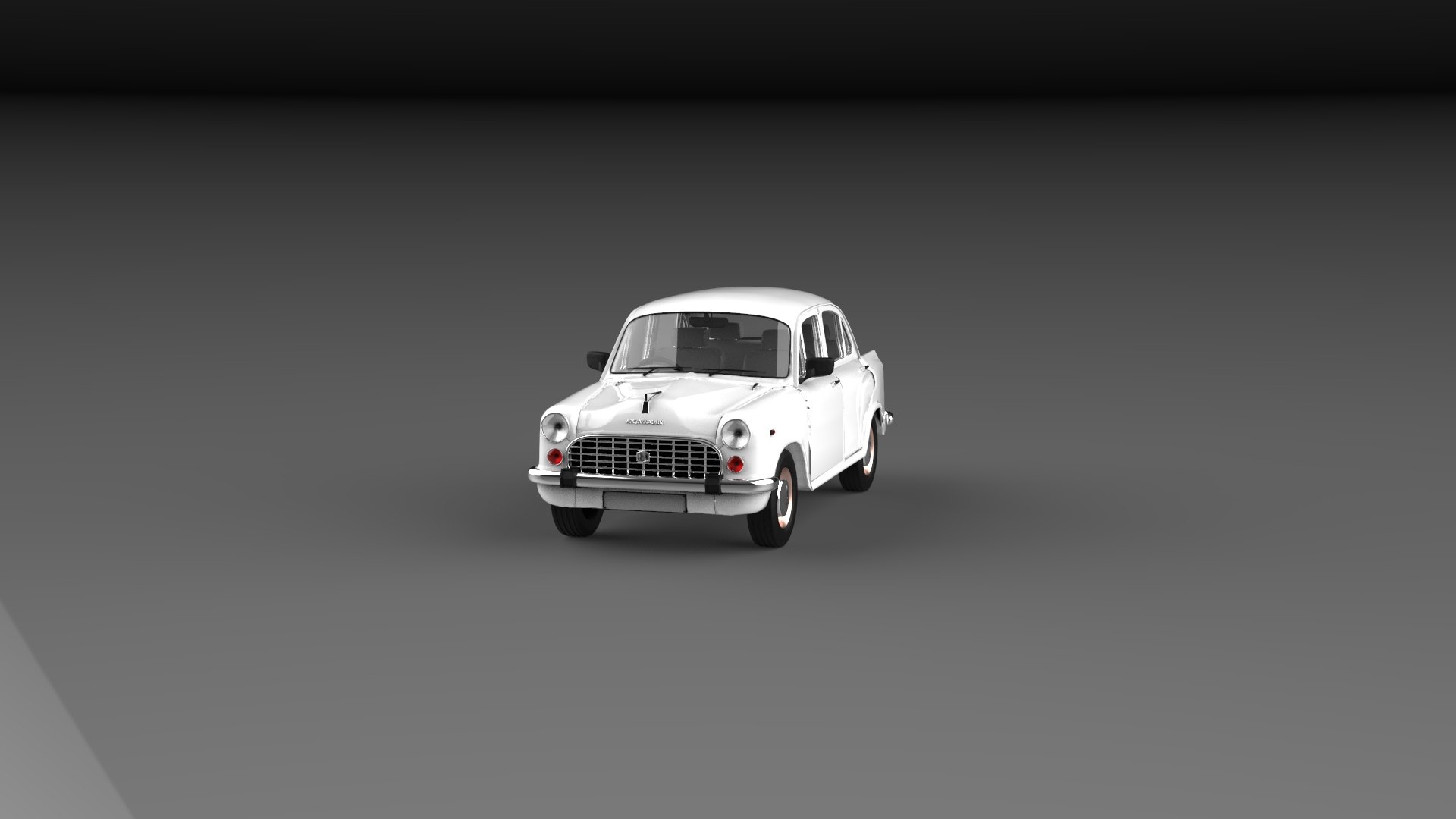 3D Model Hindustan Ambassador Mark Iv - TurboSquid 1428485