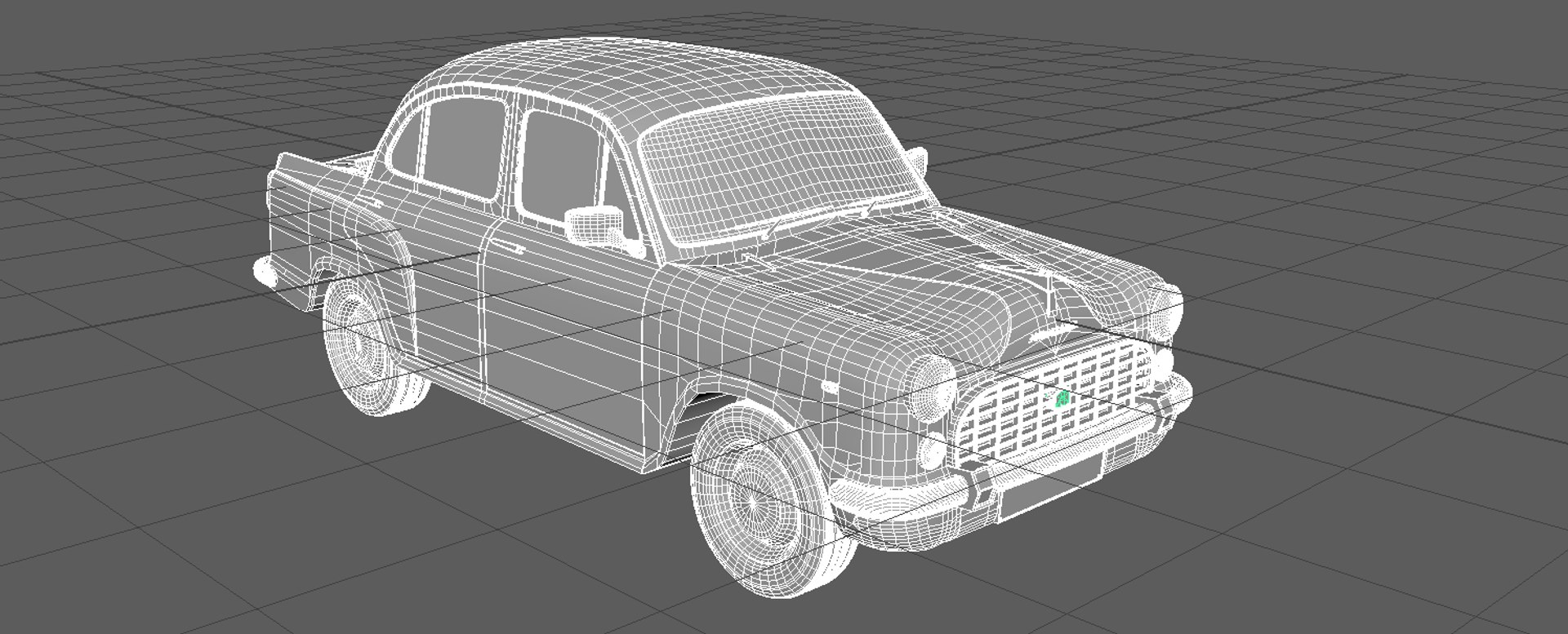 3D Model Hindustan Ambassador Mark Iv - TurboSquid 1428485