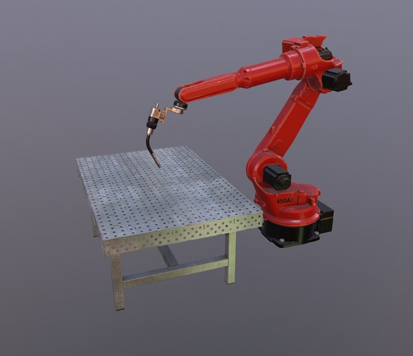 Robot welding 3D model - TurboSquid 1692258