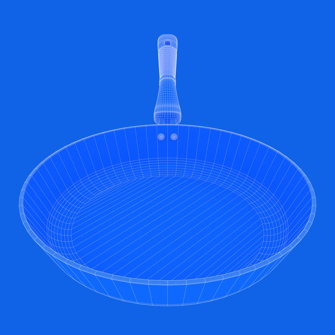 Frying Pan 3D Model - TurboSquid 2421921