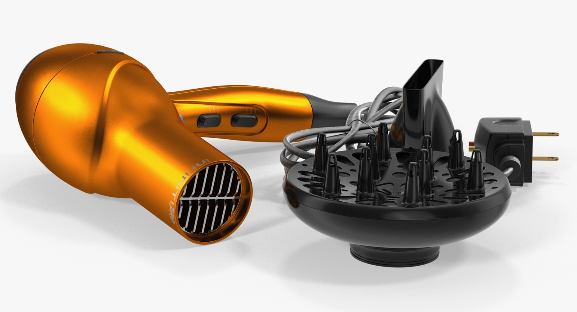 3D Conair Hair Dryer Nozzles - TurboSquid 1303646
