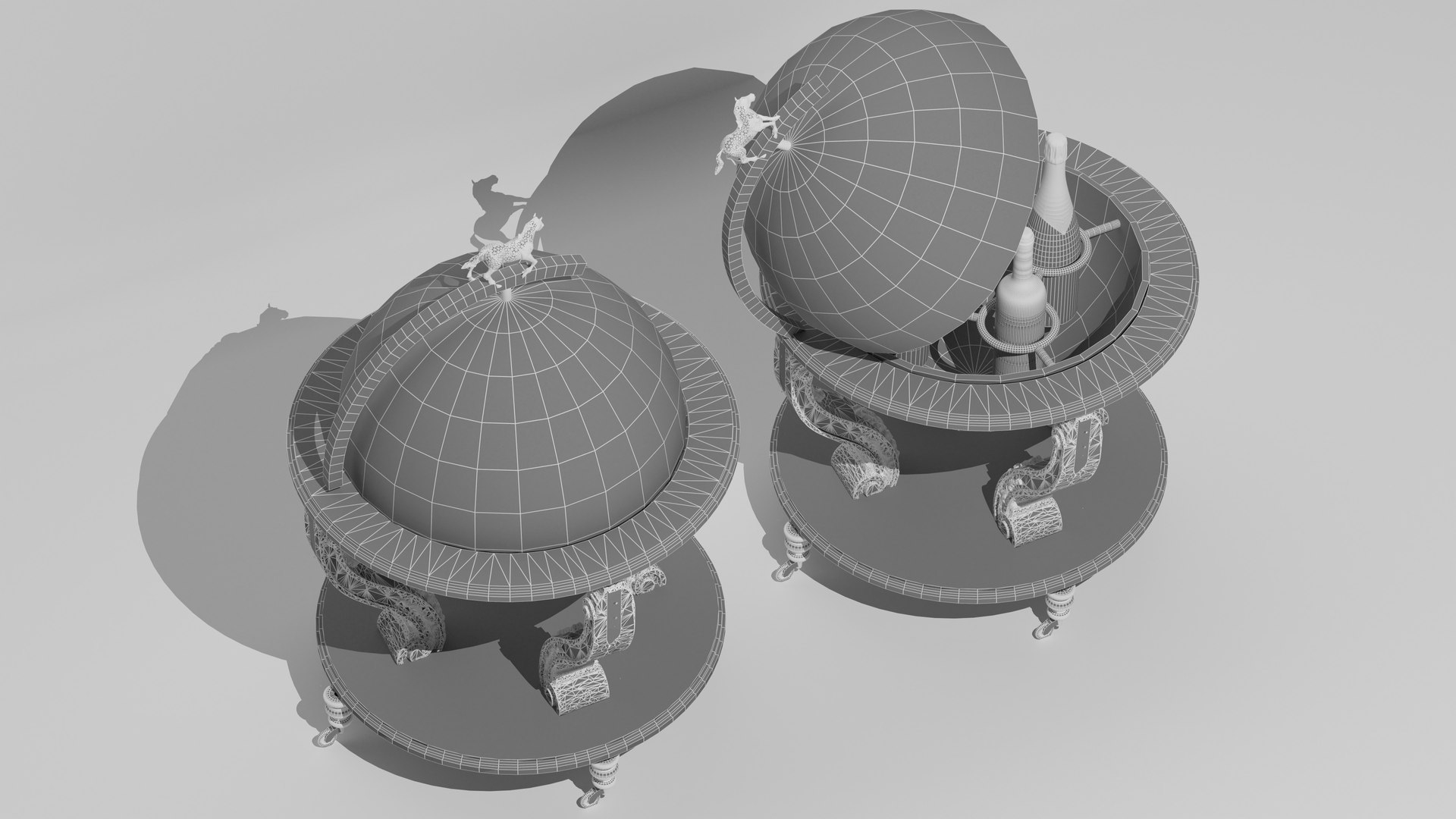 3D Mini Bar 8K Model - TurboSquid 2288926