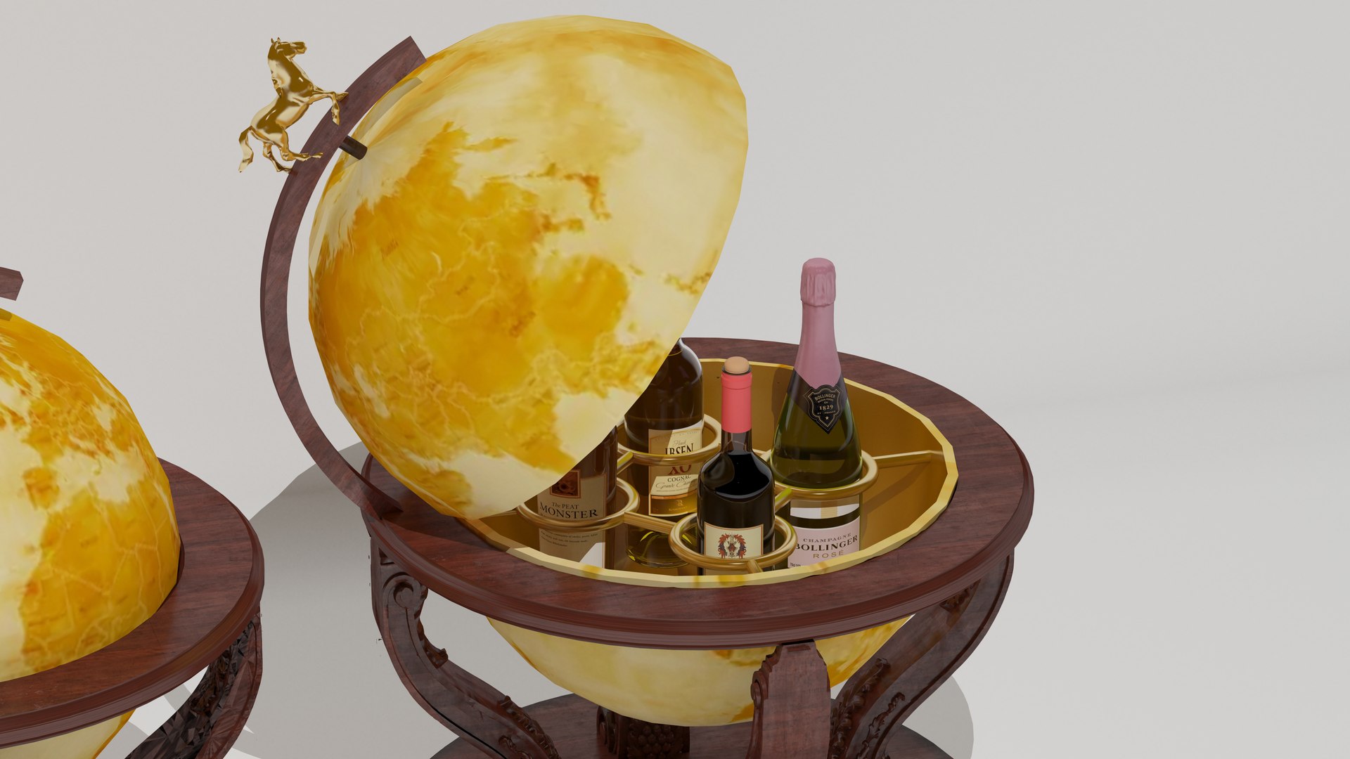 3D Mini Bar 8K Model - TurboSquid 2288926