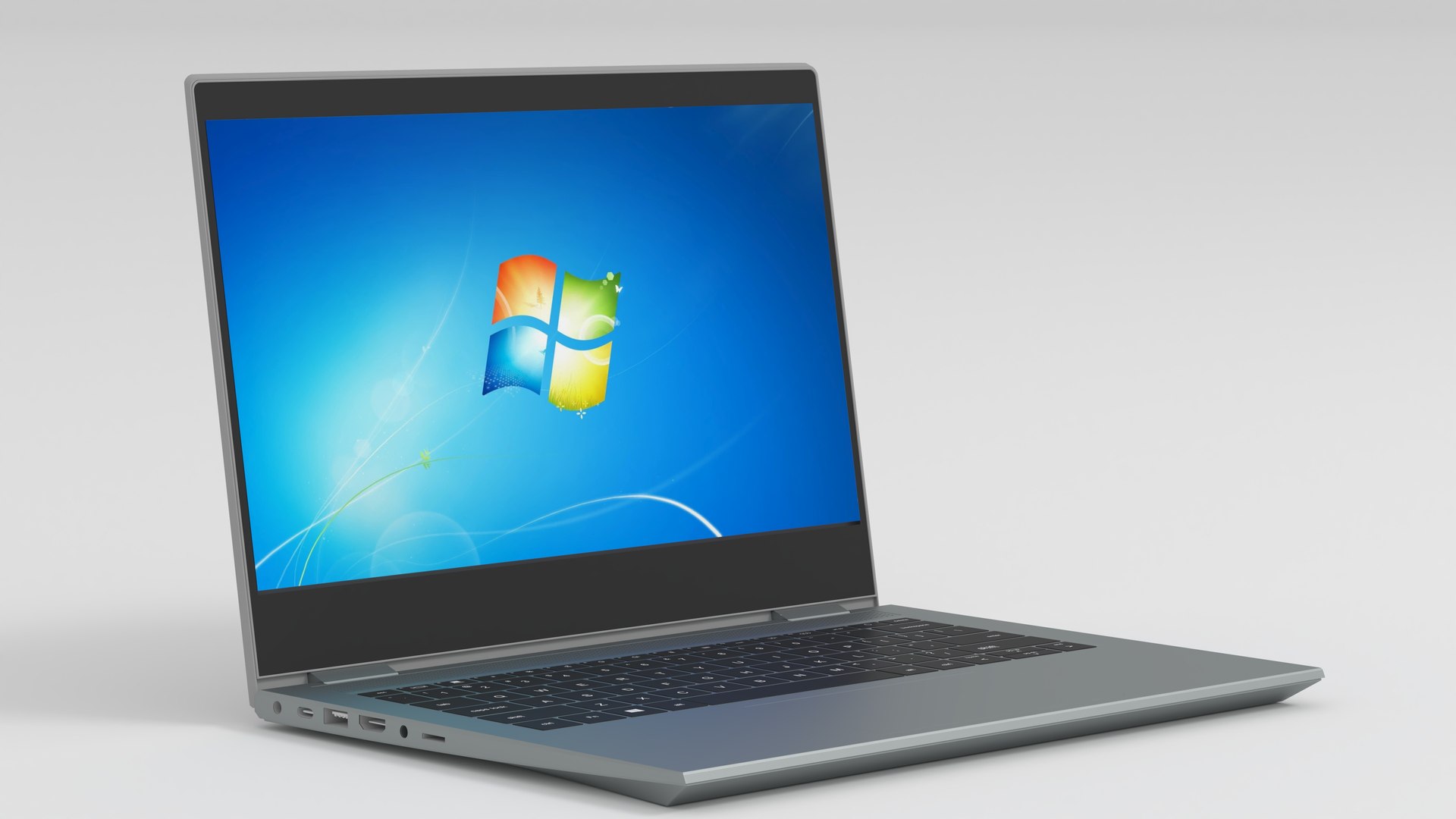 HP Laptop Model - TurboSquid 2037020