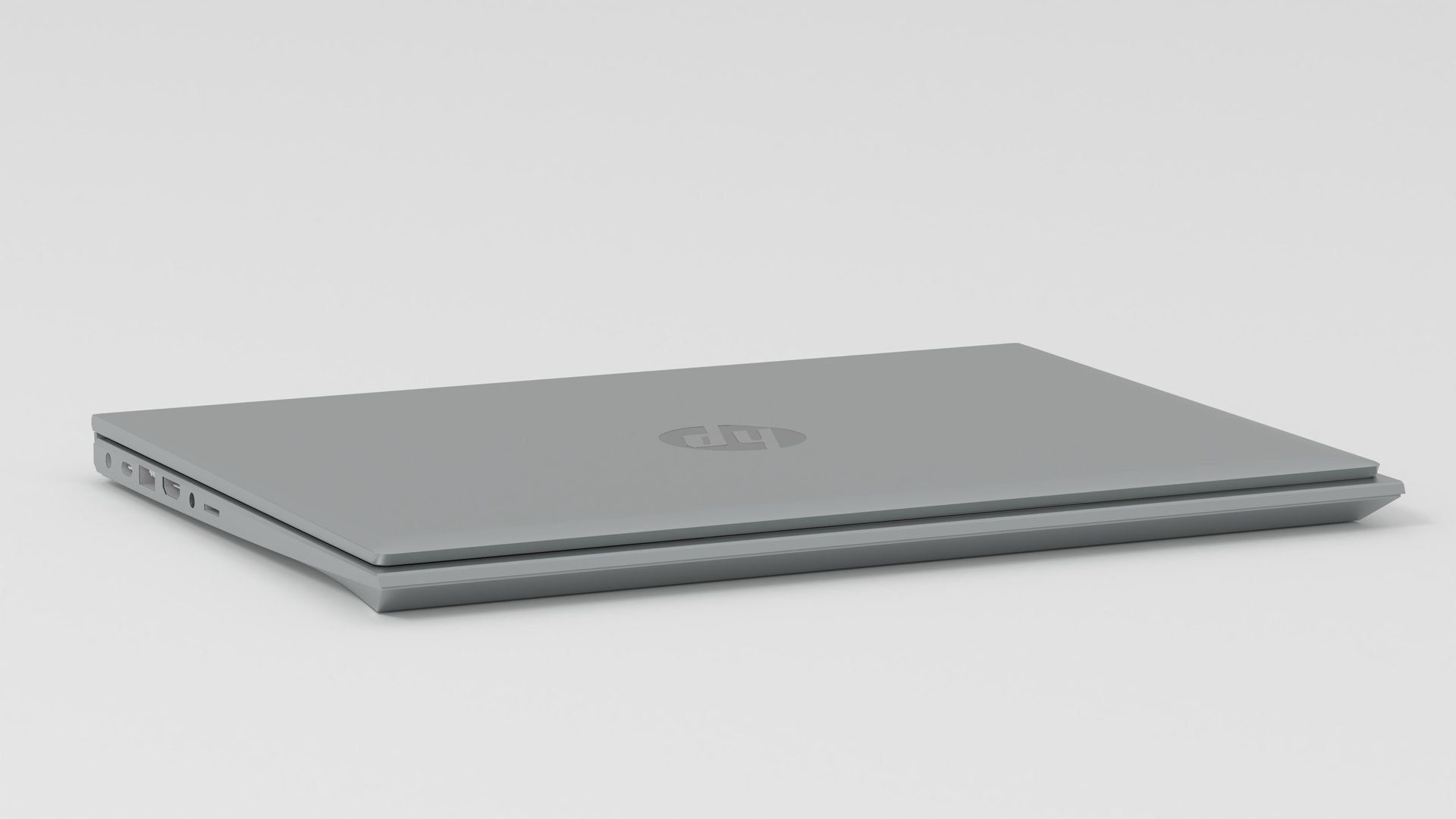 HP Laptop Model - TurboSquid 2037020