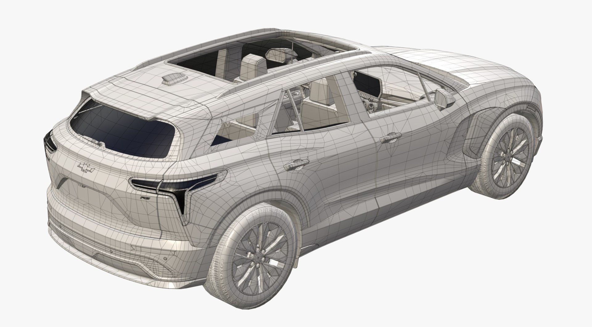 3D Chevrolet Blazer EV Model - TurboSquid 2297011