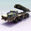 9k58 Smerch Mlrs 3d Model