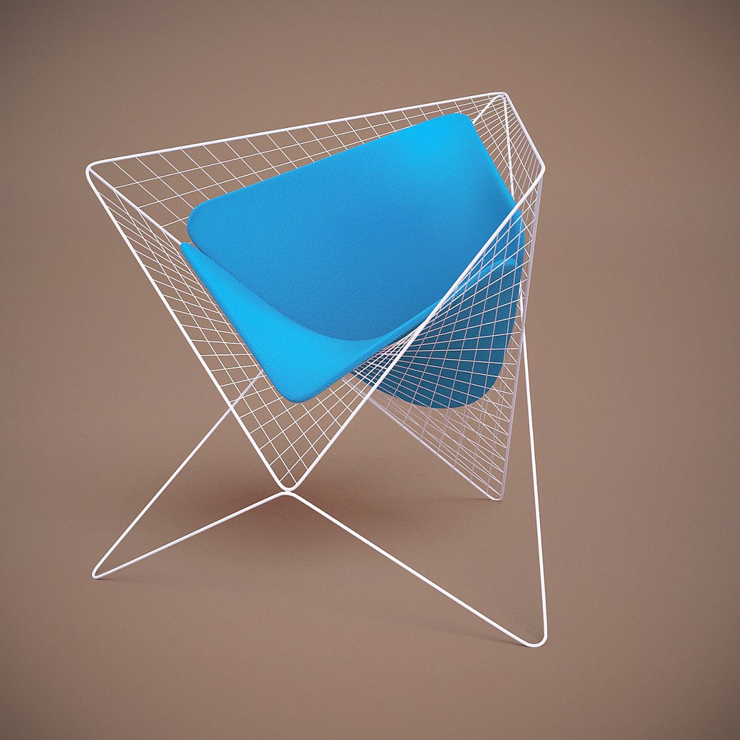 Parabola Chair 3D Model - TurboSquid 1239173