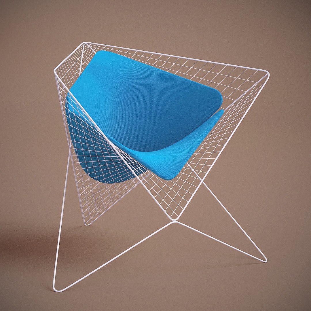 Parabola Chair 3D Model - TurboSquid 1239173