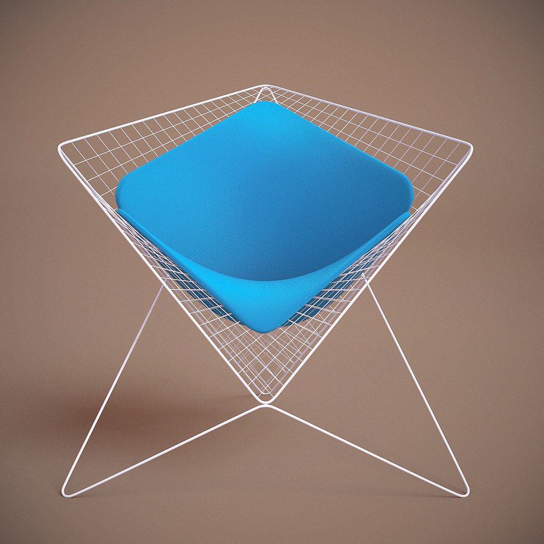 Parabola Chair 3D Model - TurboSquid 1239173