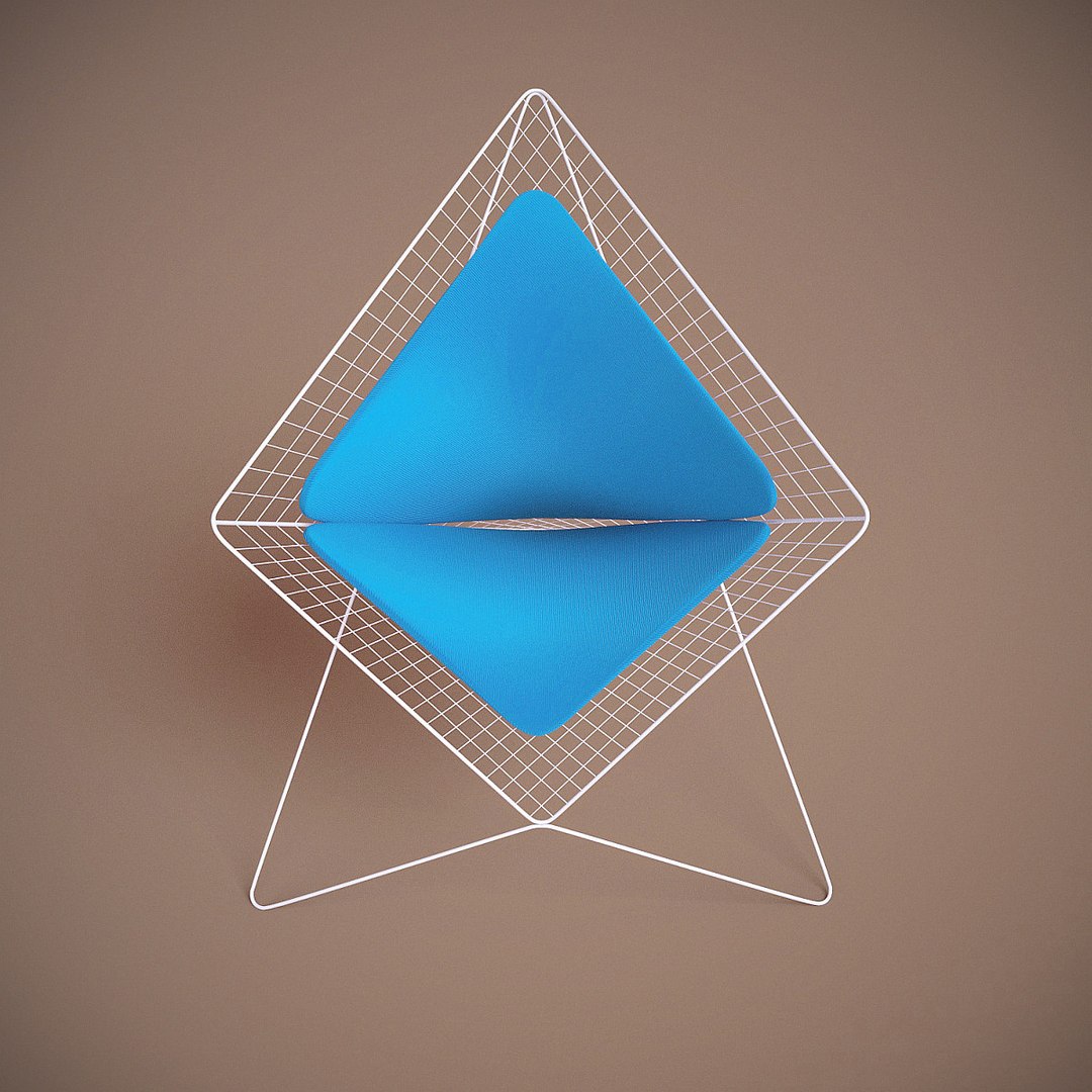 Parabola Chair 3D Model - TurboSquid 1239173