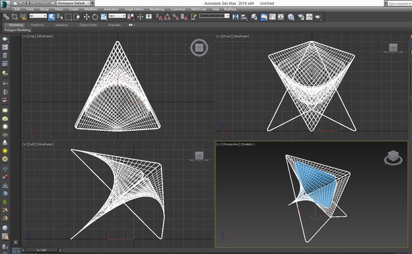 Parabola chair 3D model - TurboSquid 1239173