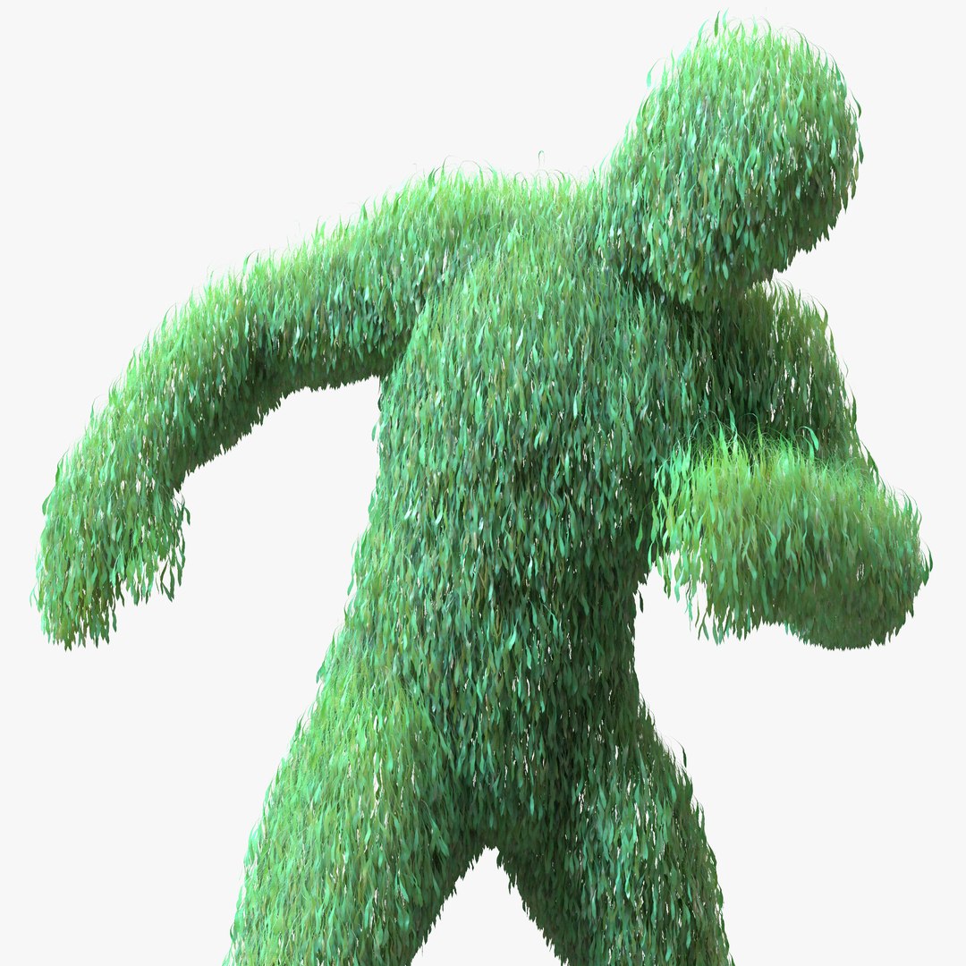 3D model Human Topiary Garden Sculptures - TurboSquid 1917854