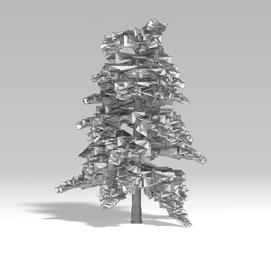 Snowtree Tree Snow 3d Model