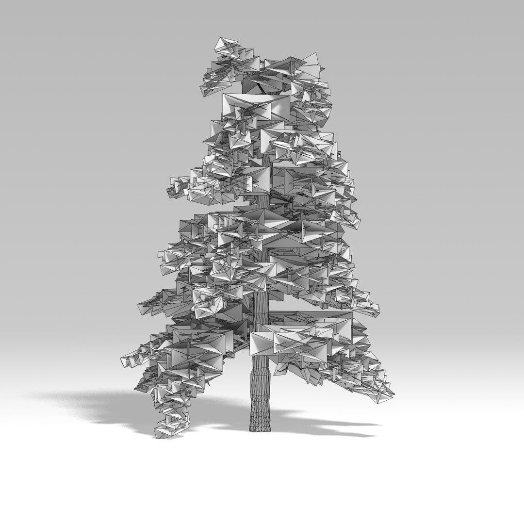Snowtree Tree Snow 3d Model