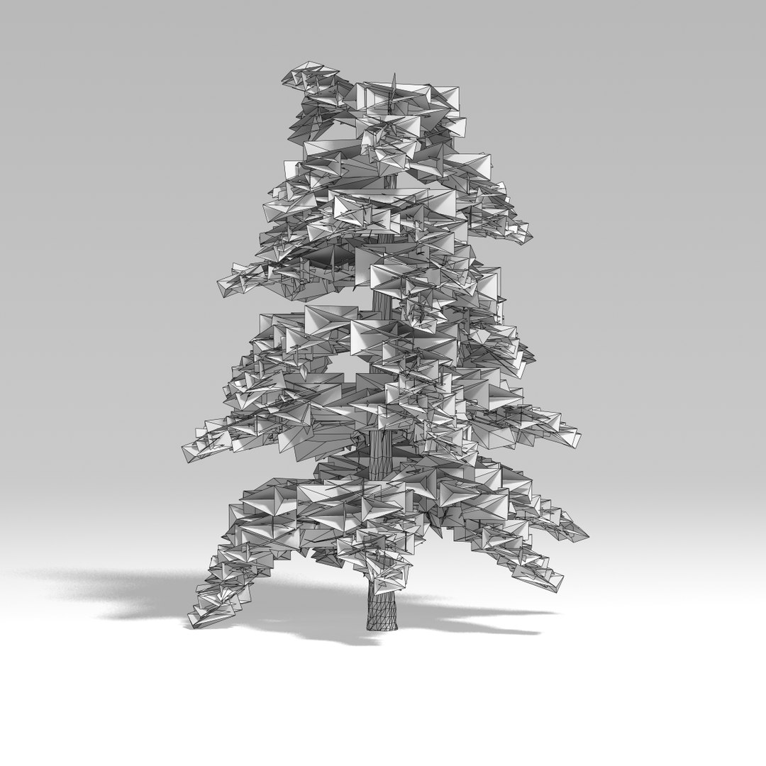 Snowtree Tree Snow 3d Model