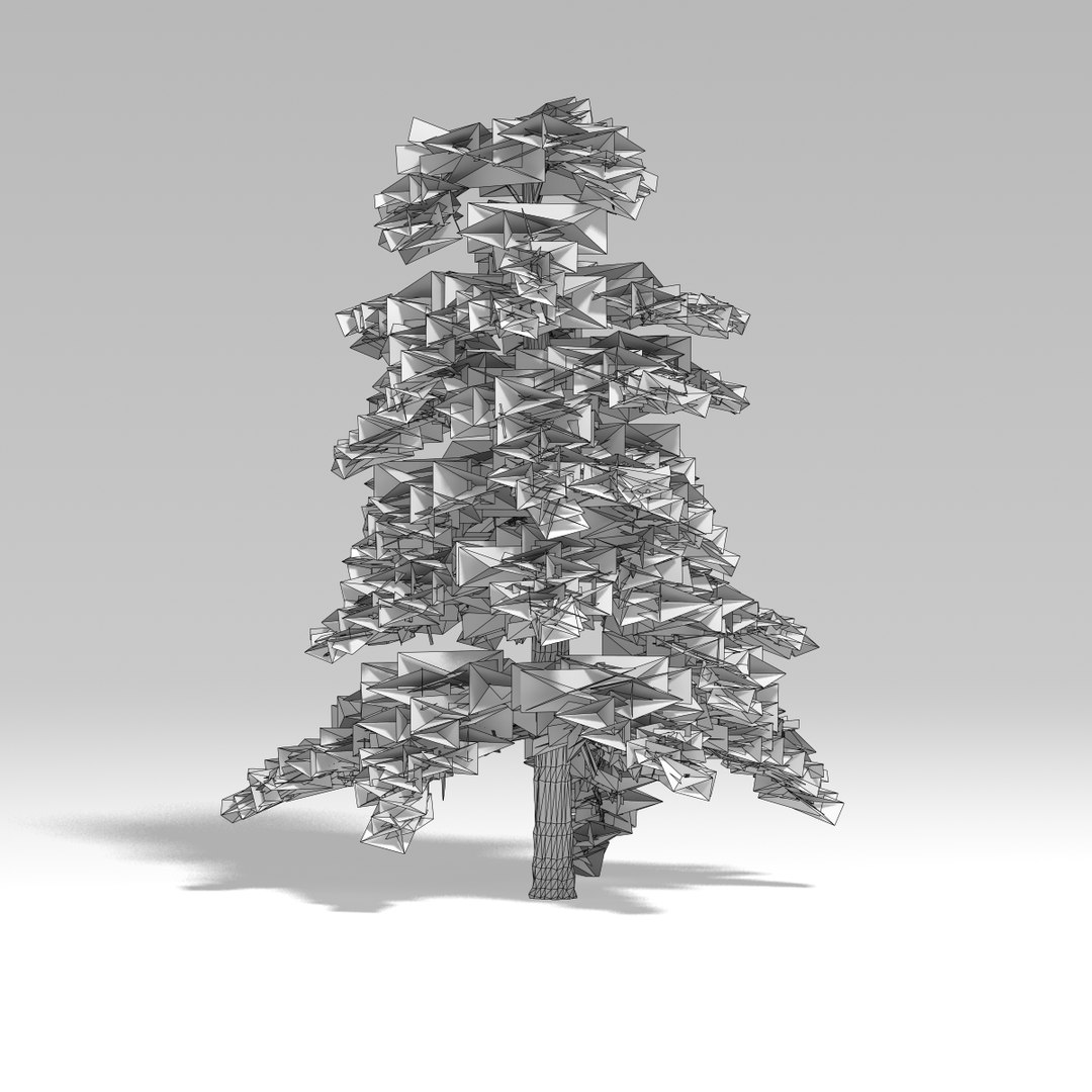 Snowtree Tree Snow 3d Model