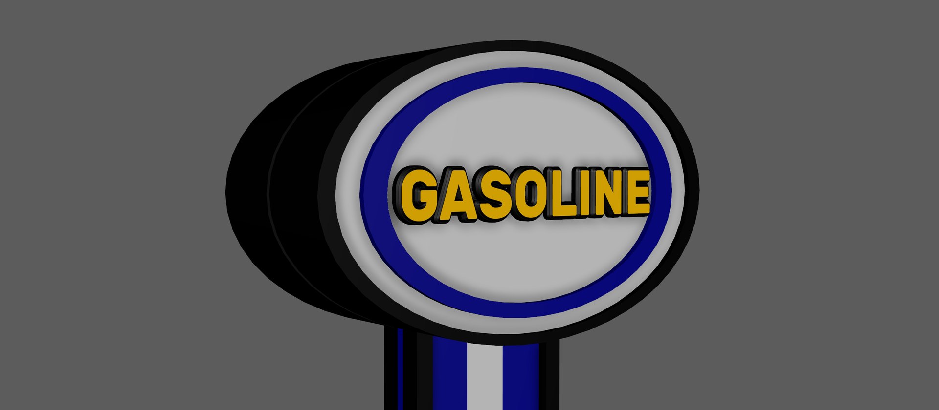 Free 3D Gasoline Sign - TurboSquid 1737449
