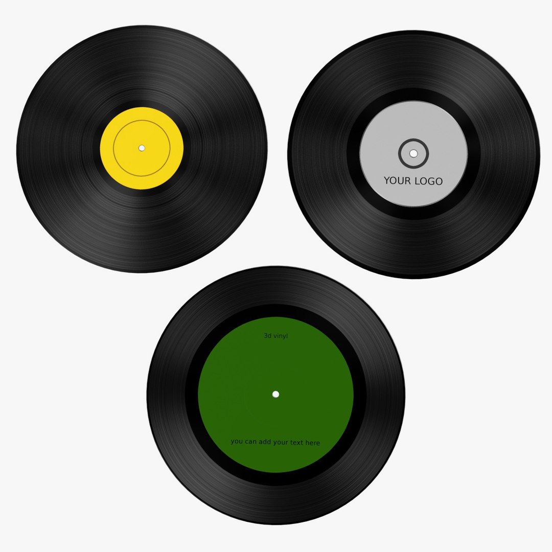 Vinyls 3d Model
