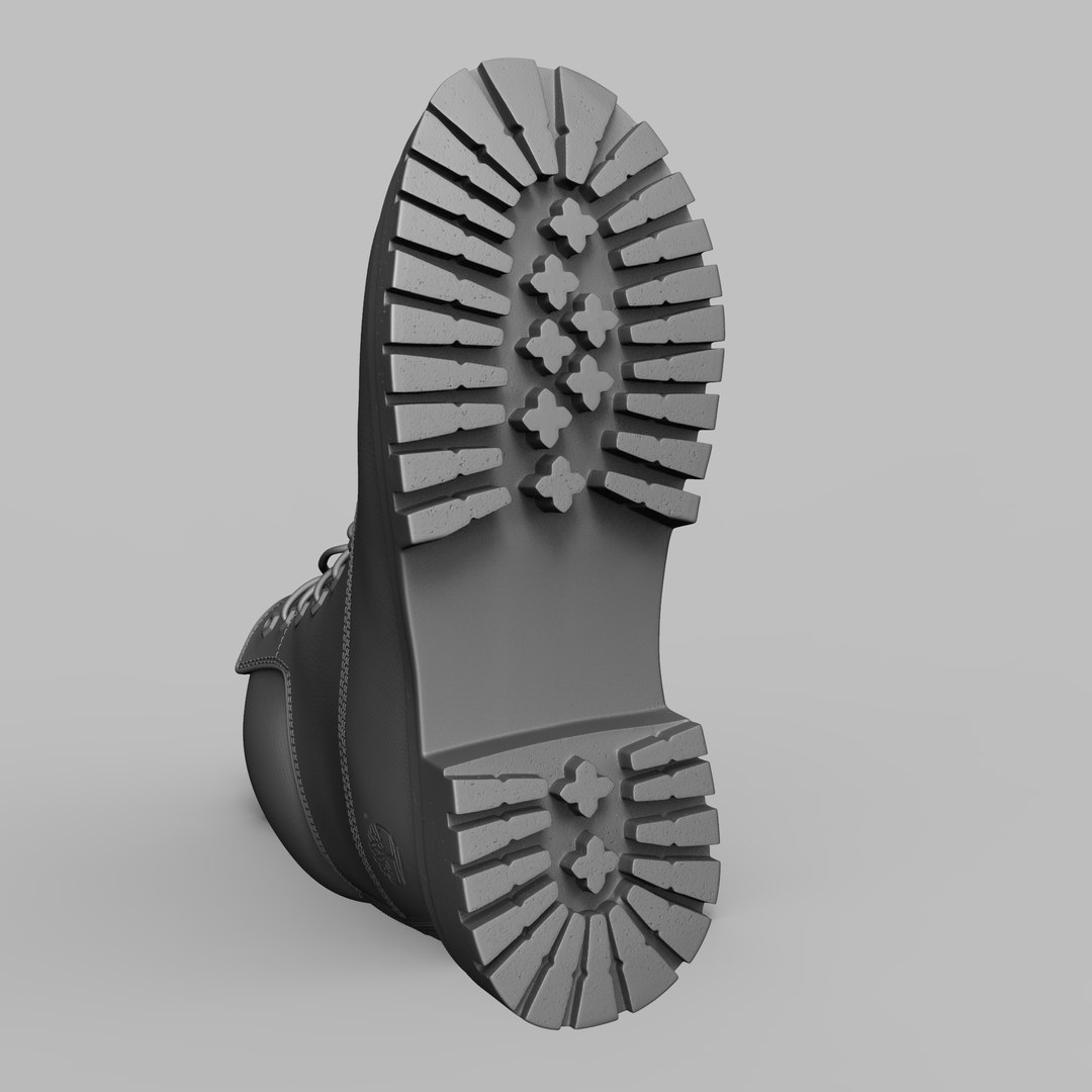 Timberland Boot Model - TurboSquid 1666187