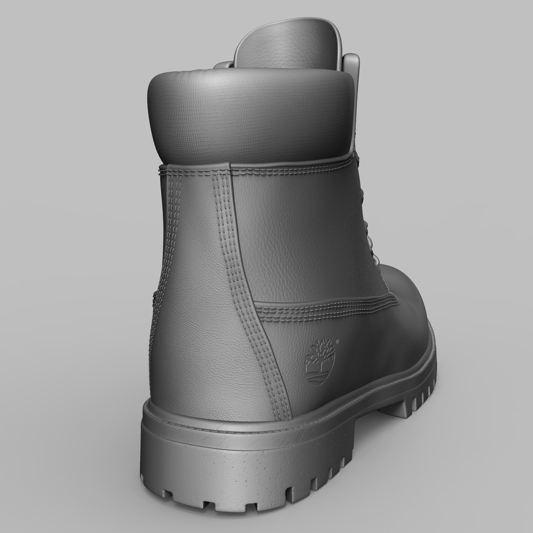 Timberland Boot Model - TurboSquid 1666187
