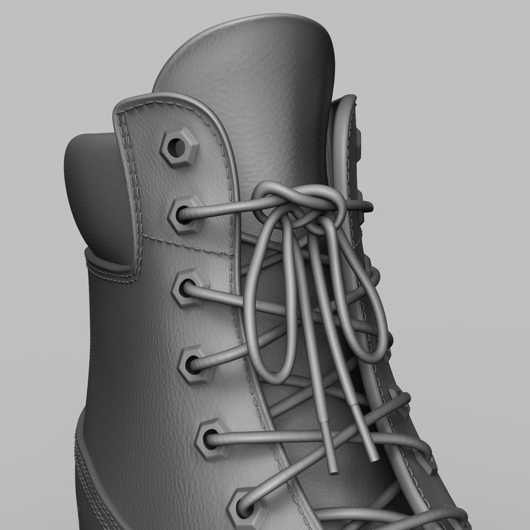 Timberland Boot Model - TurboSquid 1666187