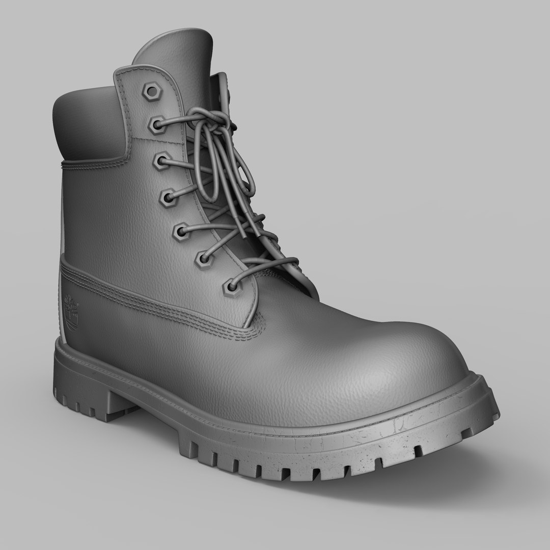 Timberland Boot Model - TurboSquid 1666187