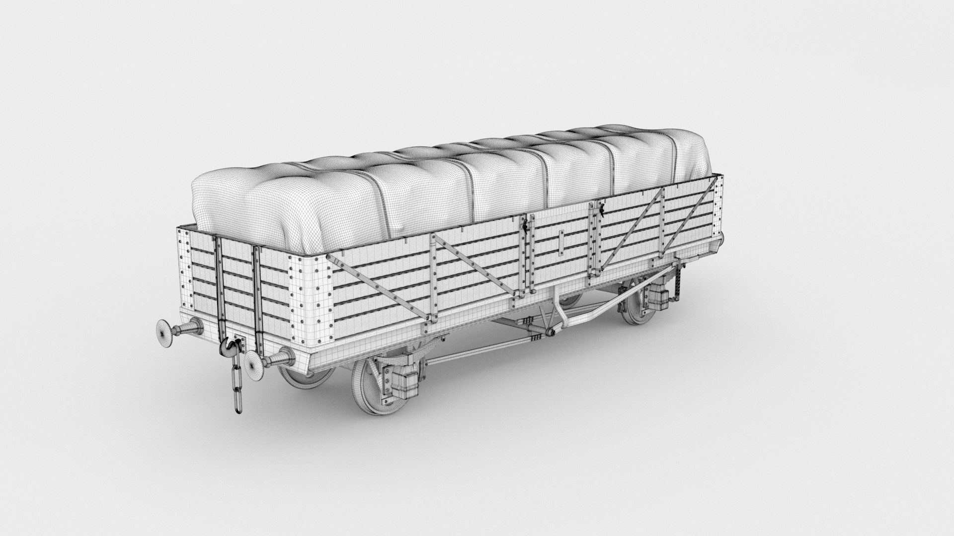 LMS OLD WAGON 3D Model - TurboSquid 2232012
