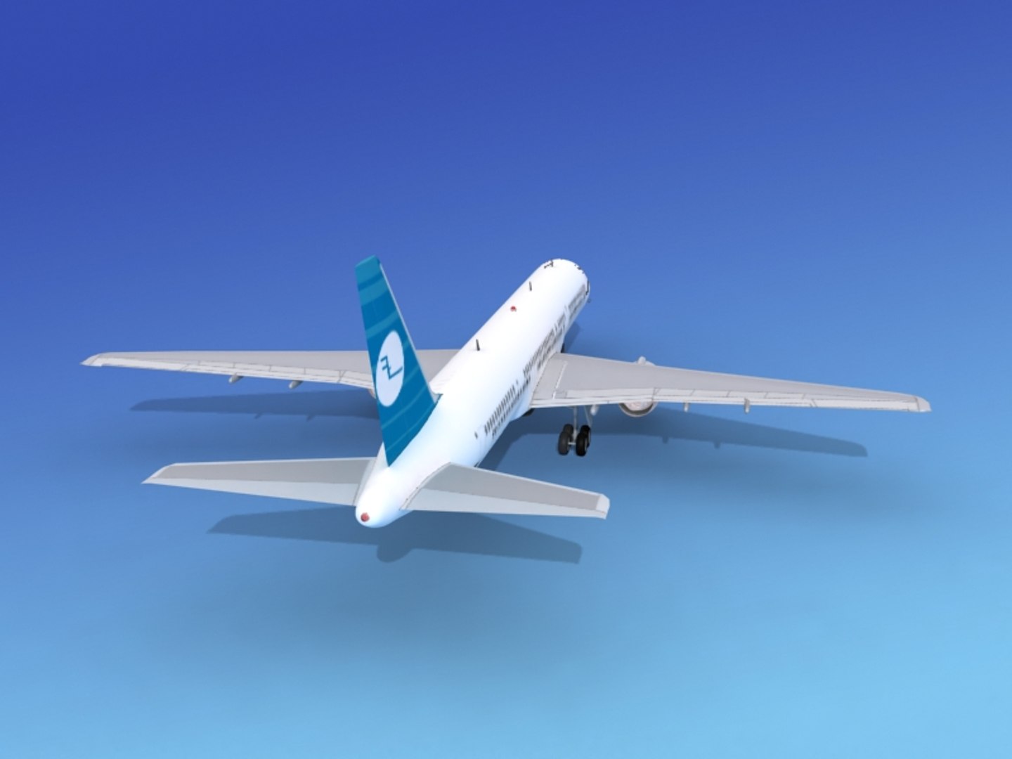 Airline Boeing 757 757-200 3d 3ds