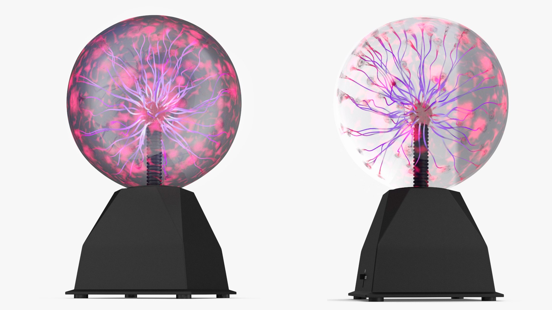 Plasma Ball Table Lamp 3D - TurboSquid 2161336