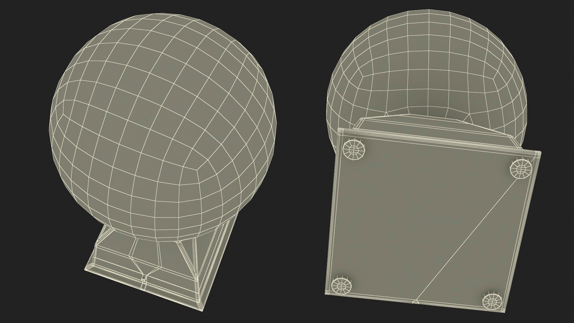 Plasma Ball Table Lamp 3D - TurboSquid 2161336