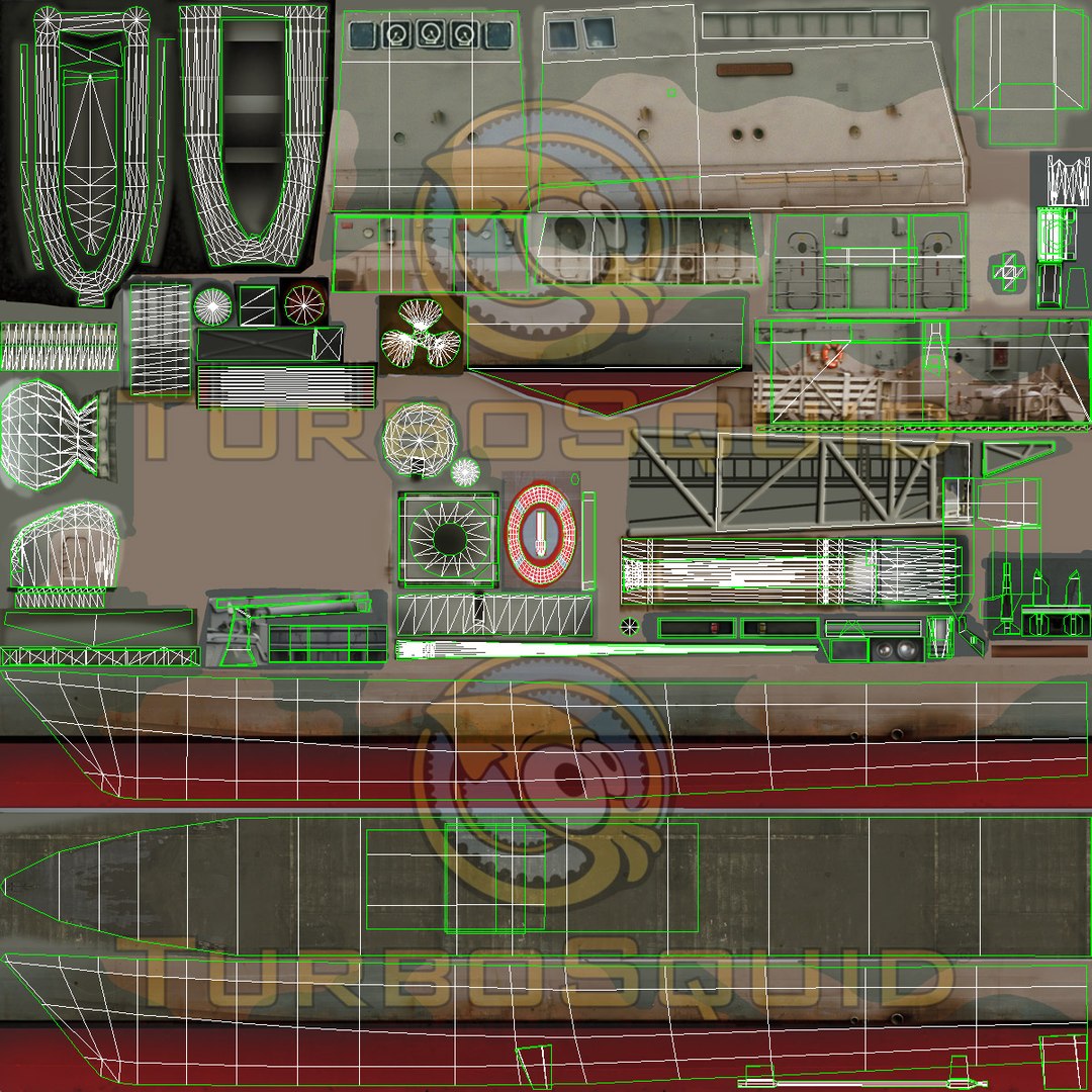 3d Lurssen Tnc 45 Camouflage Model