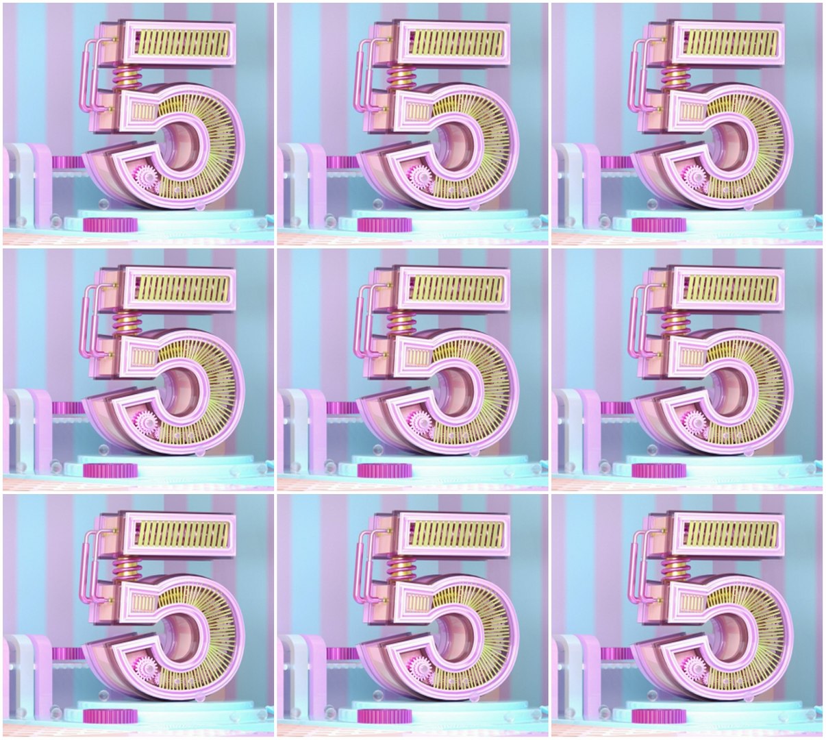 Machine number Machine 5 Machine design 5 technology sense number 5 ...