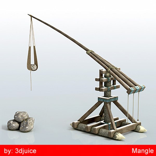 medieval mangle 3d model