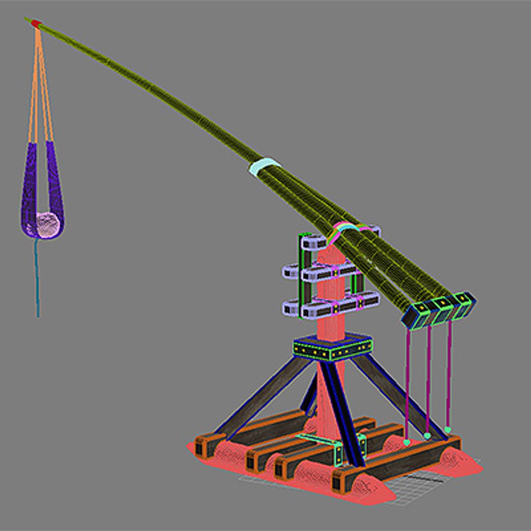 Medieval Mangle 3d Model