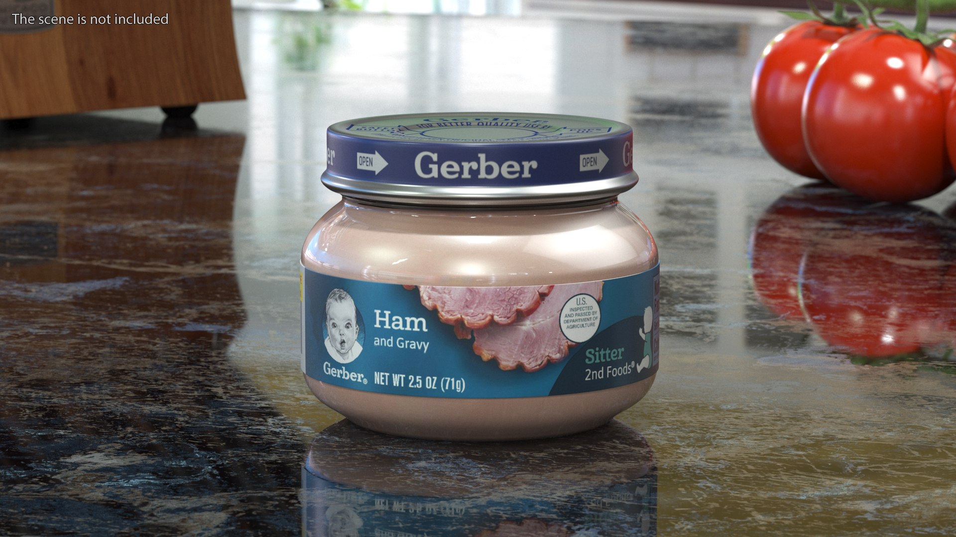 Gerber Baby Food Jars Collection 3D - TurboSquid 2118833