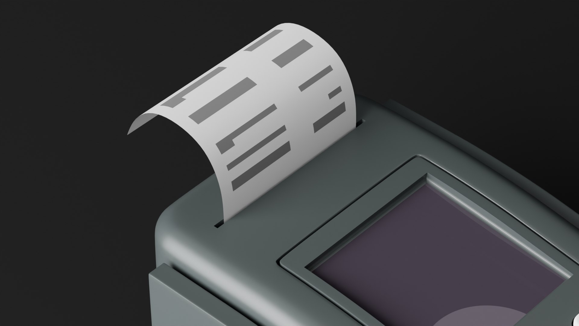 Free POS Machine 3D Model - TurboSquid 2320932