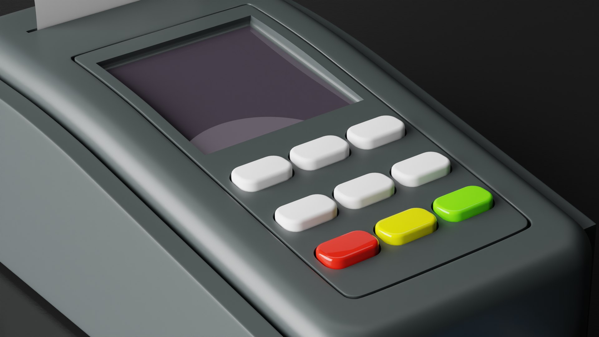 Free POS Machine 3D Model - TurboSquid 2320932