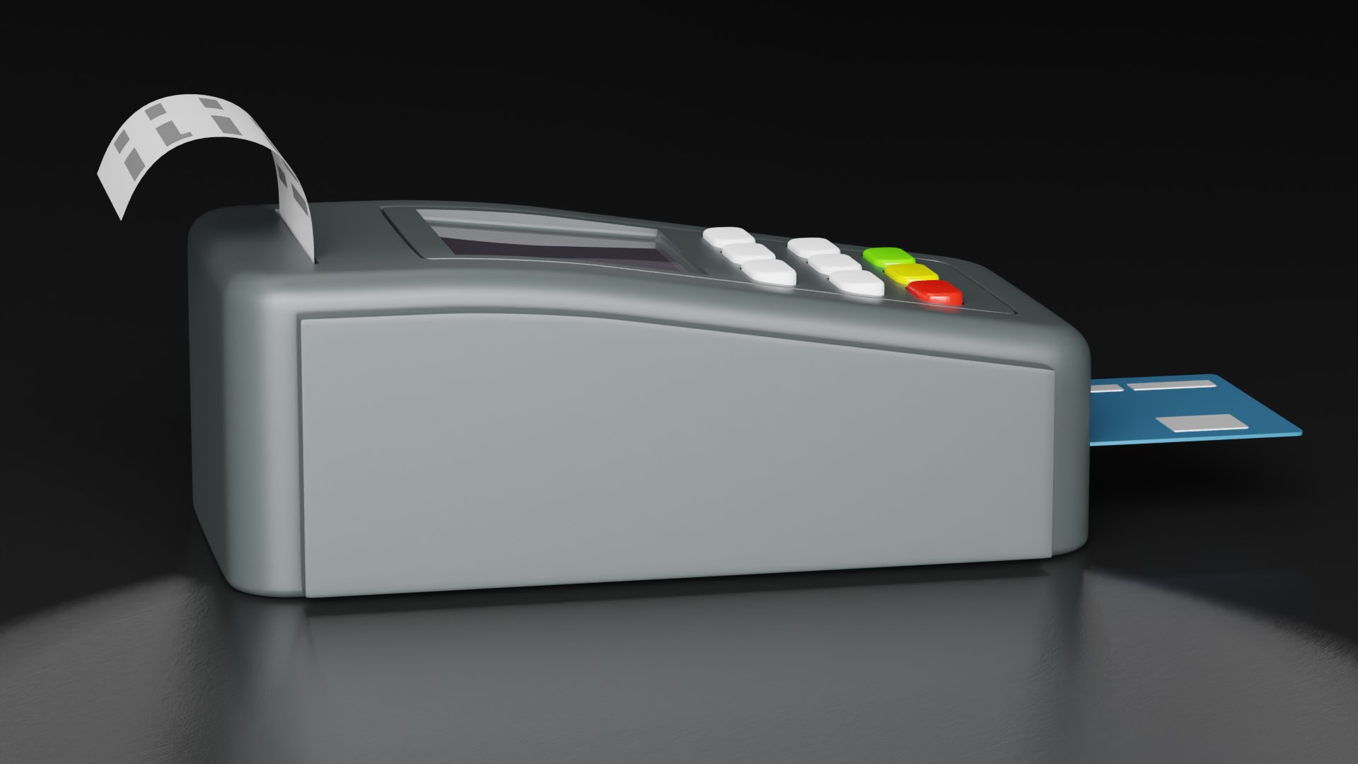 Free POS Machine 3D Model - TurboSquid 2320932