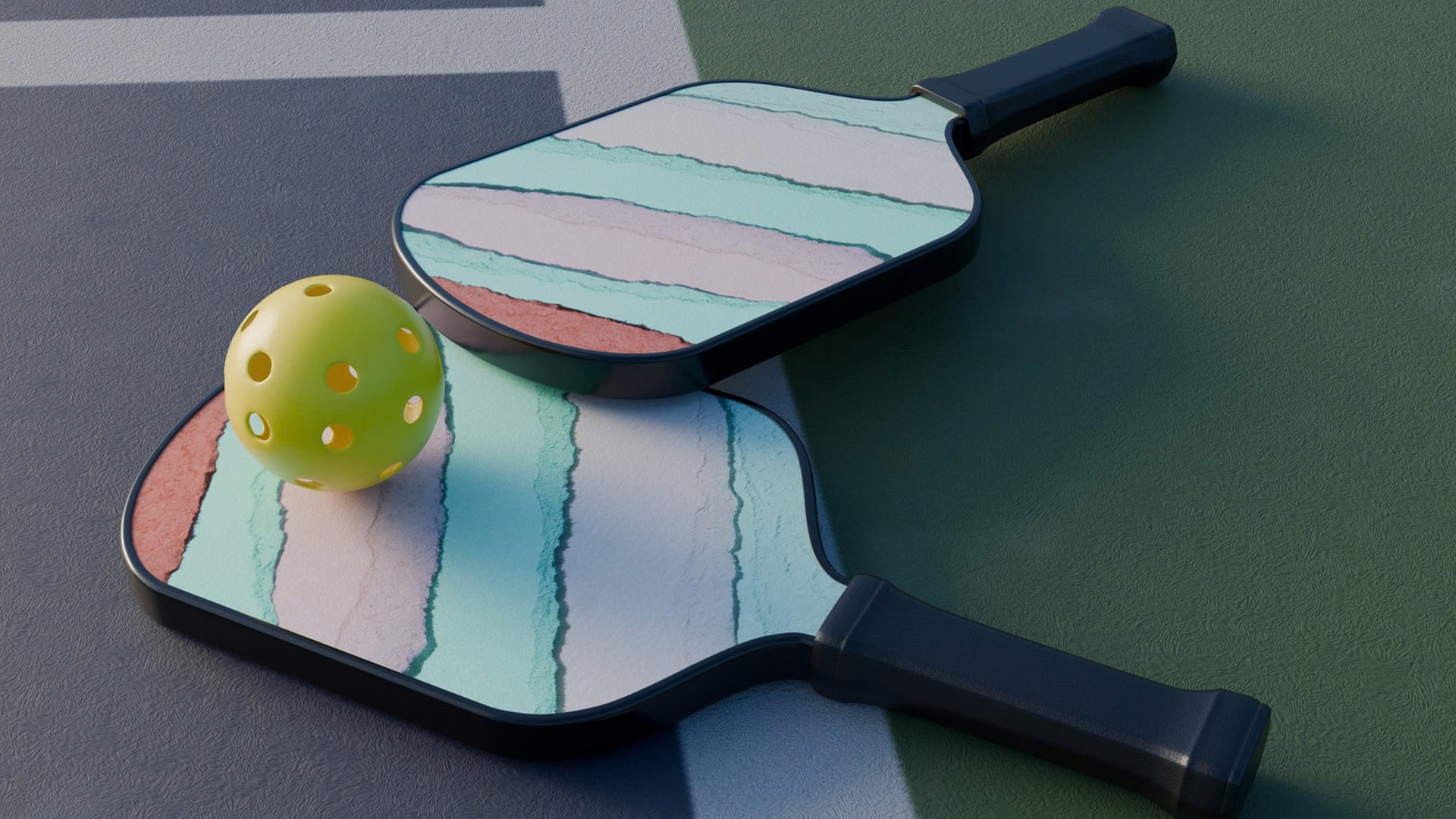 Pickle Ball 3D Model - TurboSquid 2292313