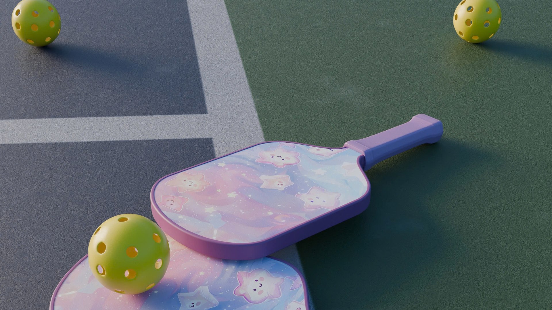 Pickle Ball 3D Model - TurboSquid 2292313