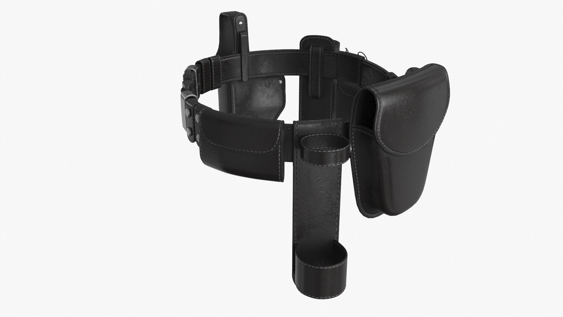 Police Belt 3D Model - TurboSquid 2283033