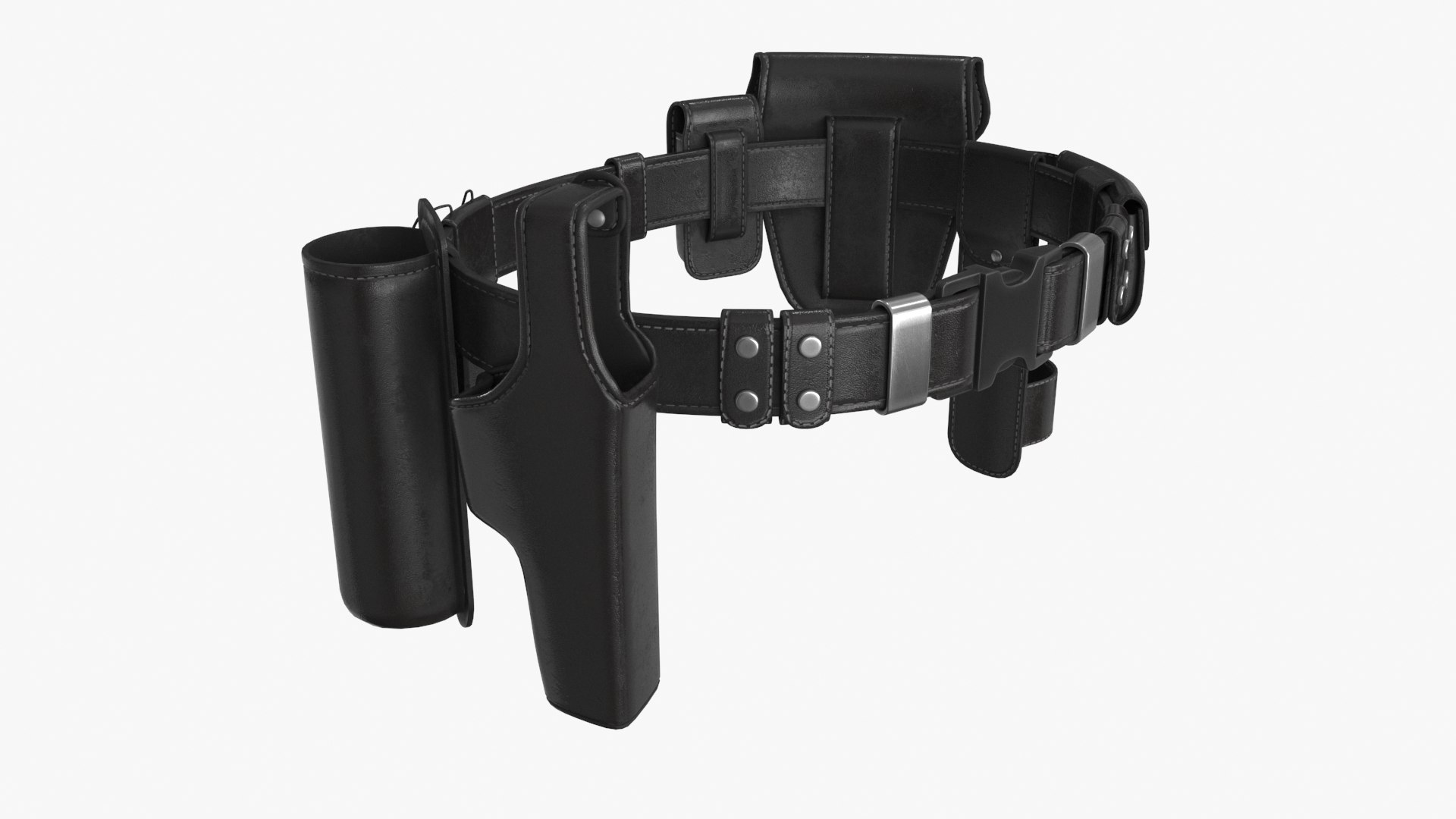 Police Belt 3D Model - TurboSquid 2283033