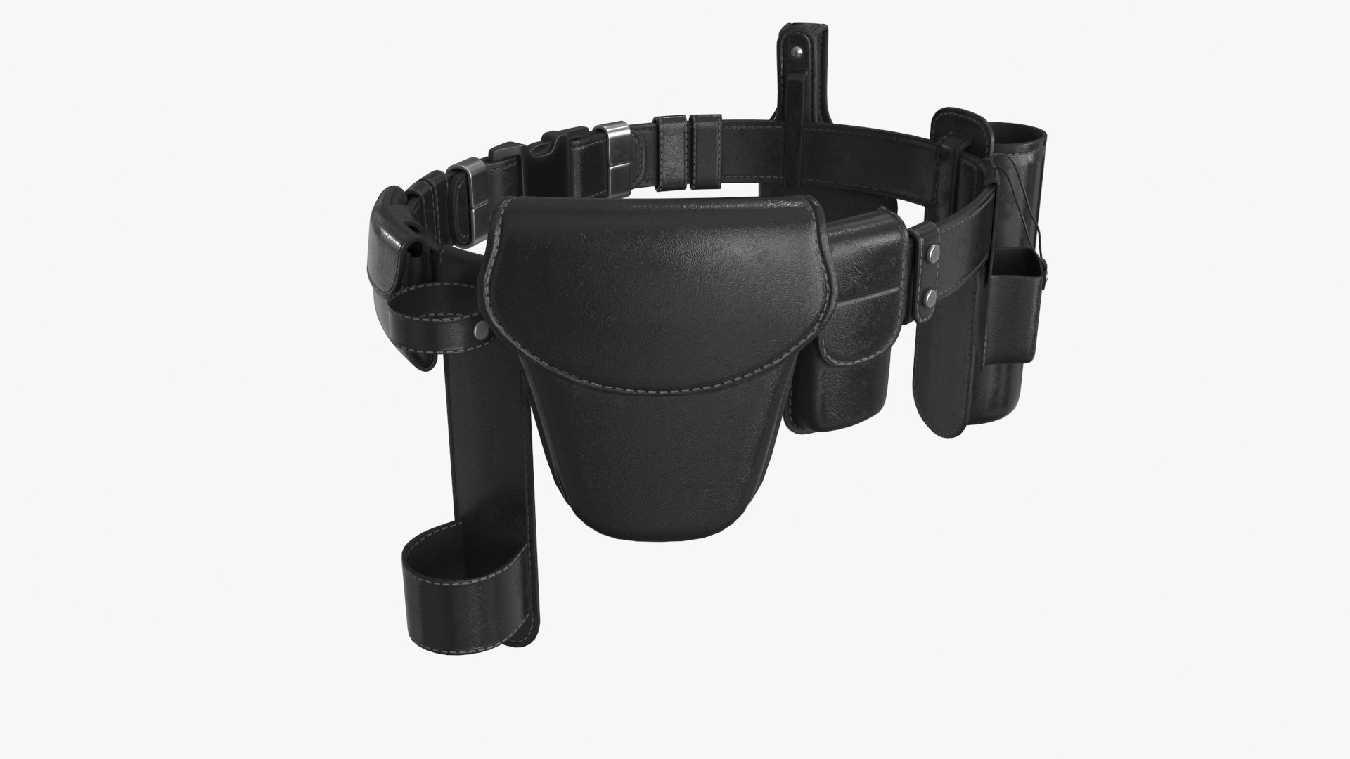 Police Belt 3D Model - TurboSquid 2283033