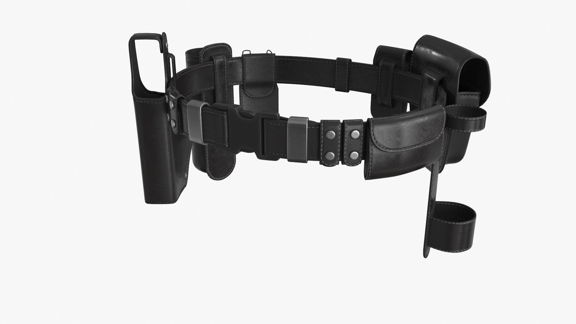 Police Belt 3D Model - TurboSquid 2283033